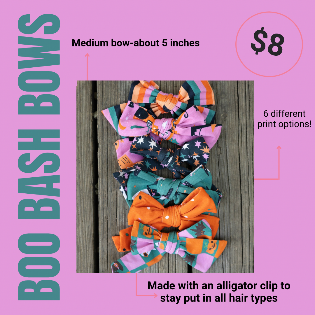 Boo Bash Bows – The Happy Hill