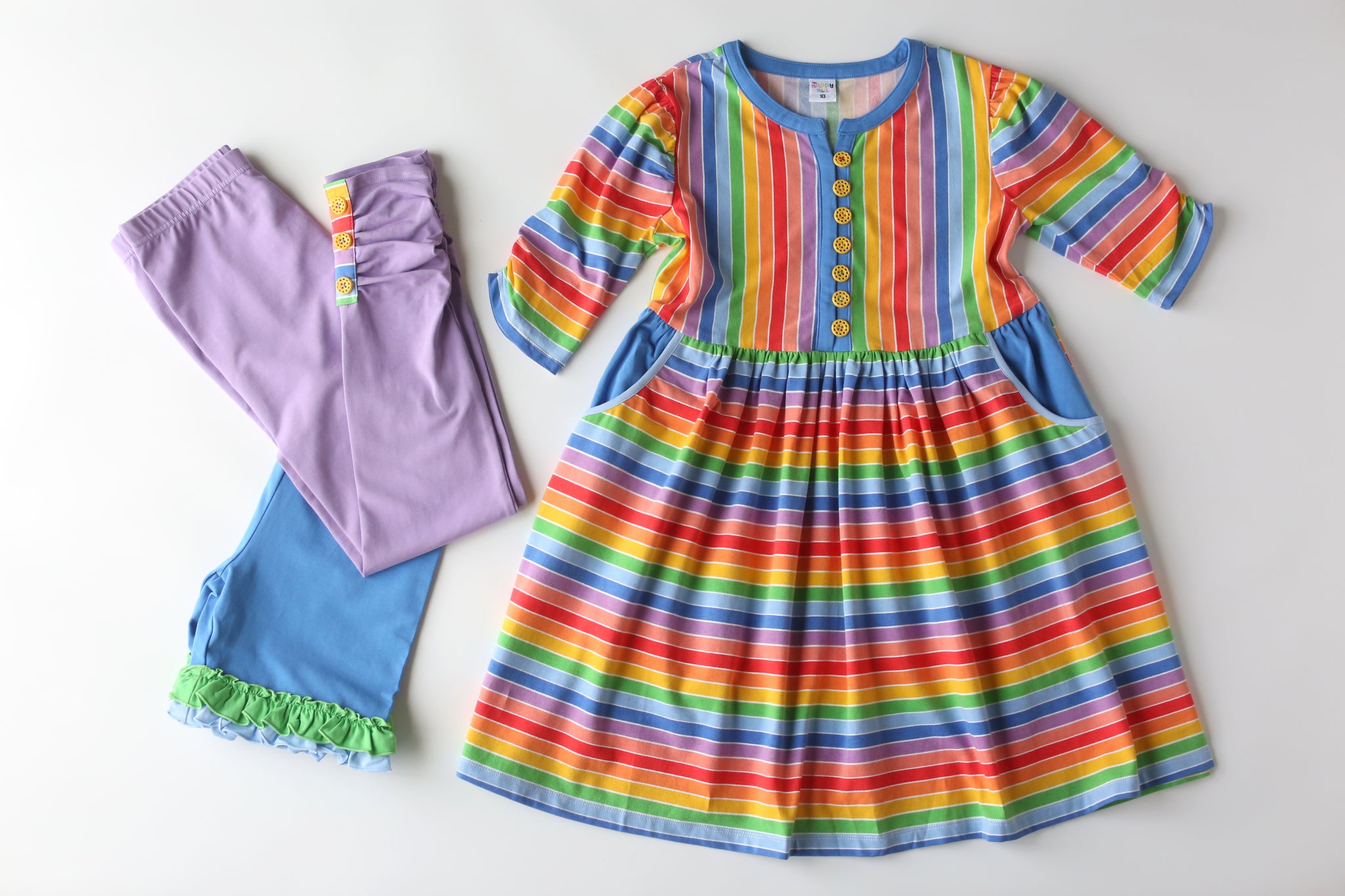 Creative Color Wheel Dress – The Happy Hill